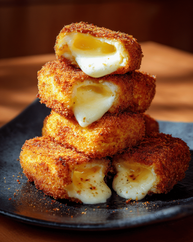 How to Make Crispy Fried Brie That Oozes with Creamy Goodness